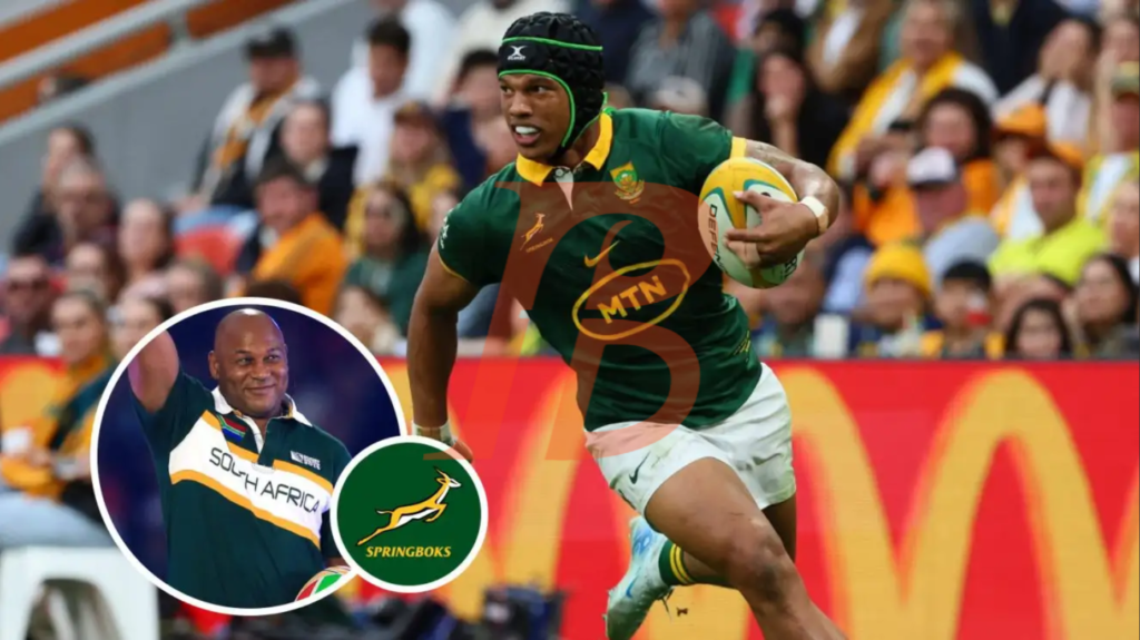 Springboks: Kurt-Lee Arendse highlights the impact of legendary Bok in ...